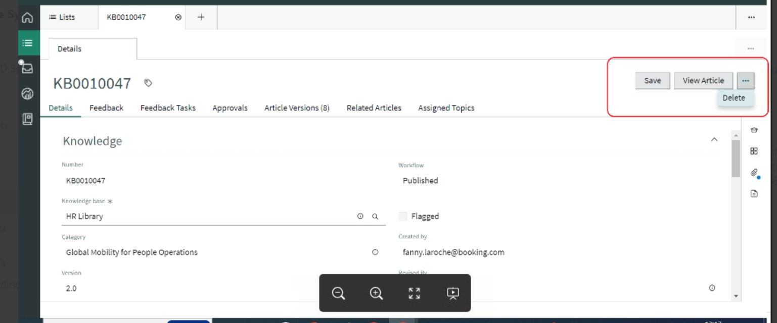 Remove three dots from the agent workspace and mak... - ServiceNow Community